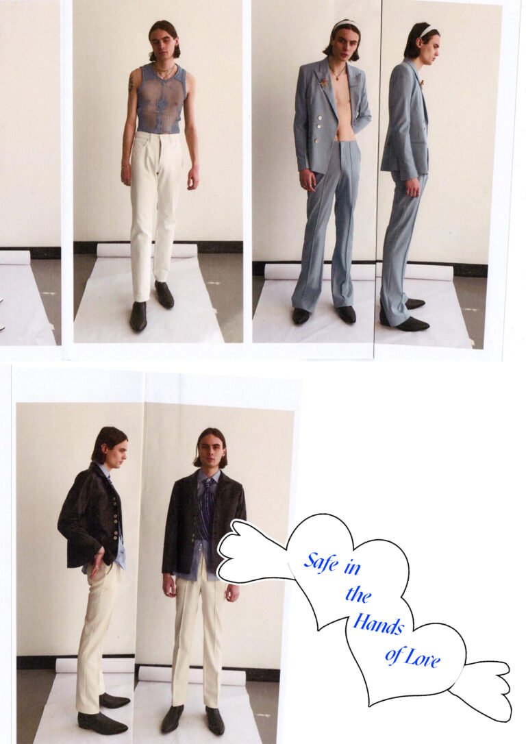 Parsons MA Fashion Graduate lets garments 'crash'