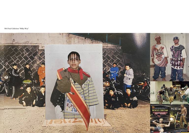 CSM MA FASHION 2023 PART TWO: Sketchbooks and research - 1 Granary